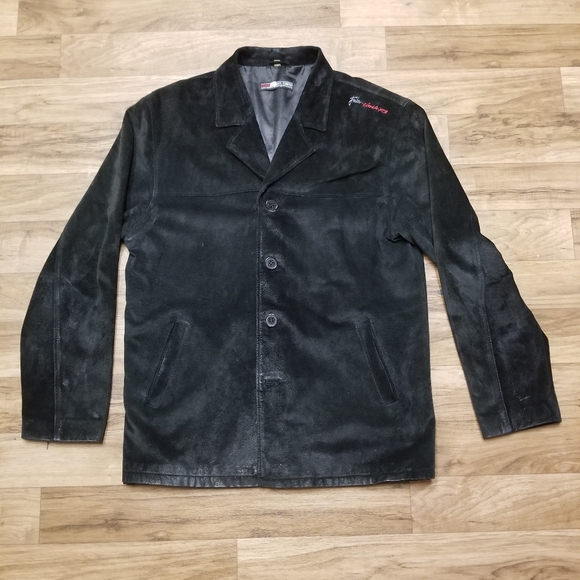 FUBU | Jackets & Coats | Vintage Fubu Suede Leather Jacket Sz Xl | Poshmark